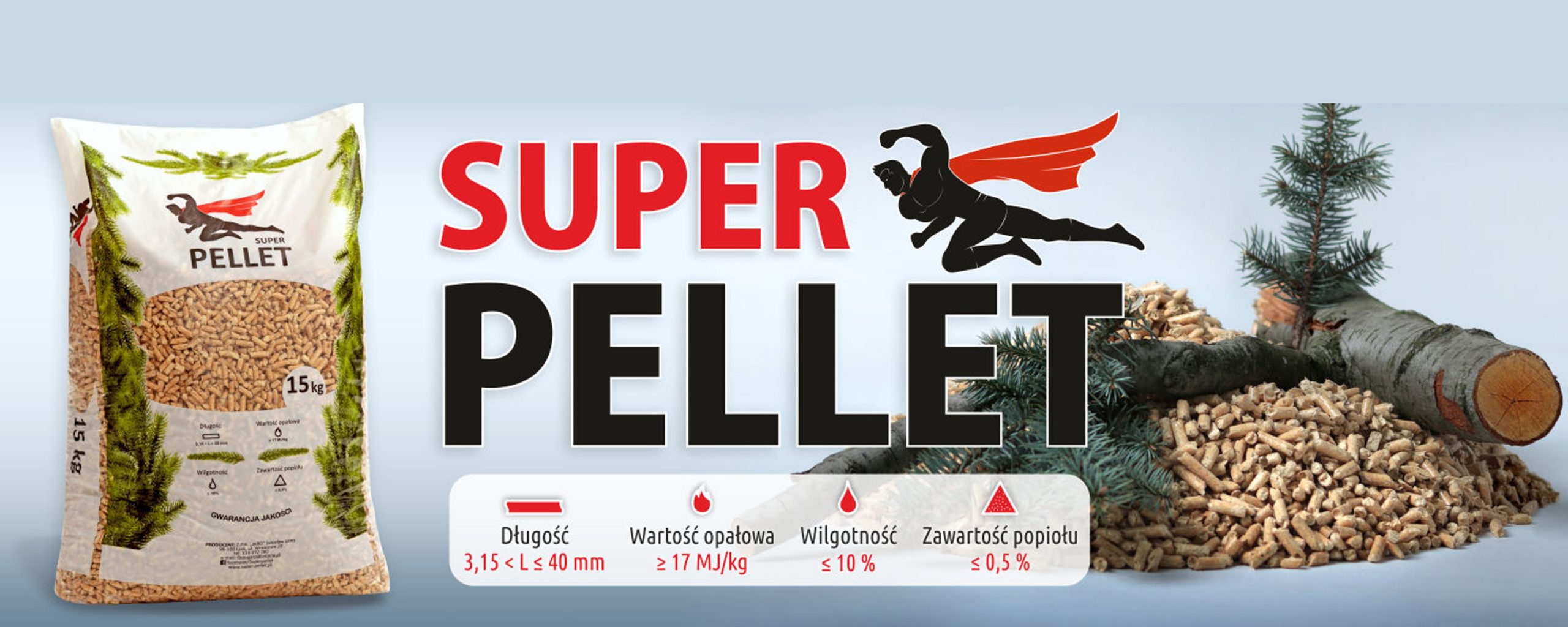 Super Pellet – Pellet drewniany wysokiej jakości